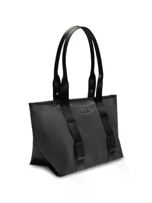 LANCEL Medium Mistral Rollable Zip Tote Bag - Black