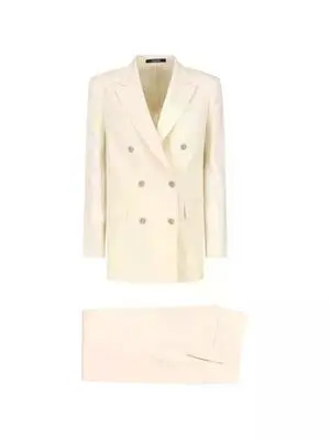 Tagliatore Jasmine Double-breasted Suit - Neutrals