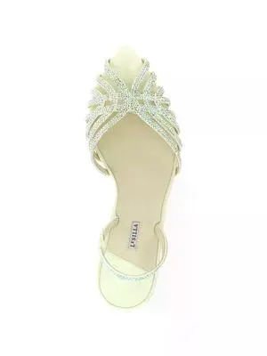 LE SILLA Embrace Divina Rhinestone Elastic Sandals