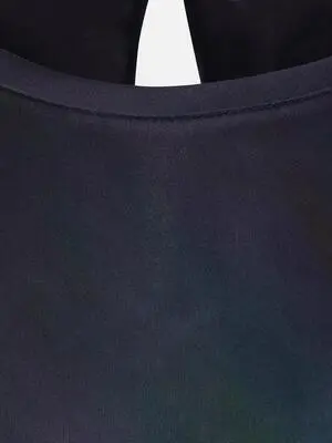 Brunello Cucinelli Silk-satin Blouse - Blue