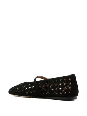 EVALUNA Cut-out Flat Pumps
