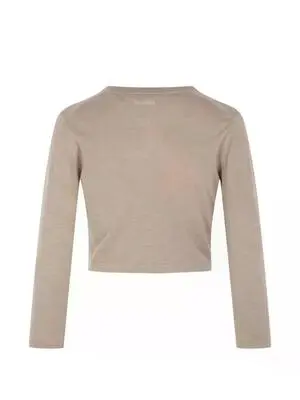 Max Mara Cropped Cardigan - Neutrals