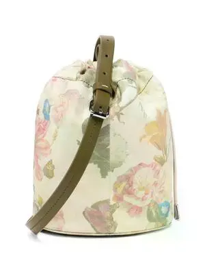 MAISON MARGIELA Floral Drawstring Messenger Bag