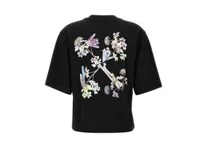 Off-White Offwhite Floral Arrow Xray T-shirt - Black