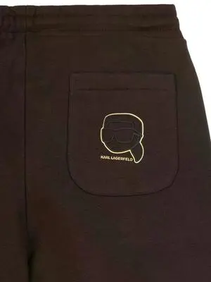 Karl Lagerfeld Logo-pattern Track Pants