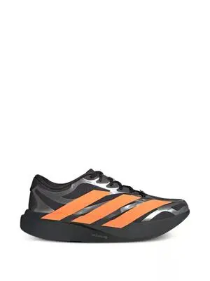 Adidas Adizero Evo Striped Metallic Sneakers - Black
