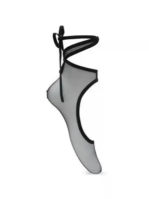 Vivetta Tie-fastening Socks - Black