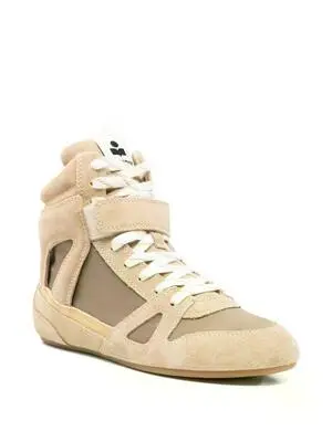Isabel Marant Étoile Senny High-top Sneakers - Neutrals