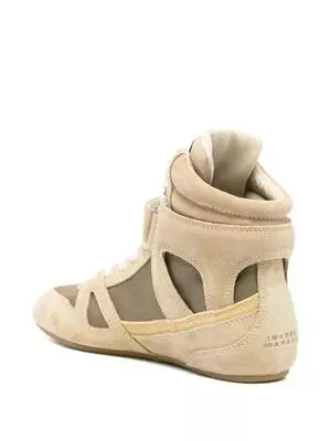 Isabel Marant Étoile Senny High-top Sneakers - Neutrals