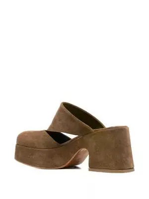 CURIOSITÈ Cut-out Detail Mules