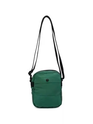 Stone Island Logo-patch Messenger Bag - Green