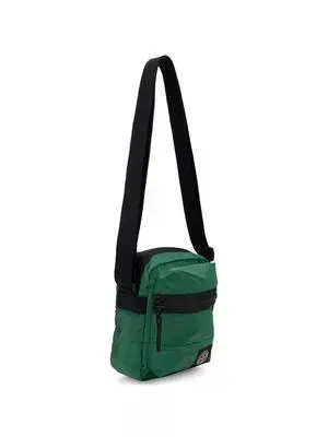Stone Island Logo-patch Messenger Bag - Green