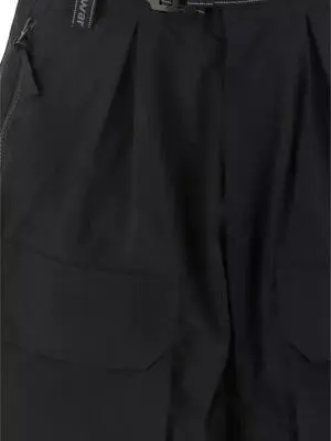 AND WANDER Pleated Bermuda Shorts