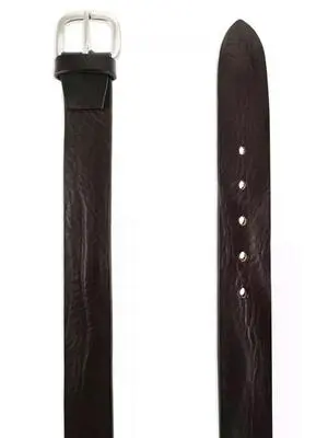 ALBERTO LUTI Textured Buckle Belt