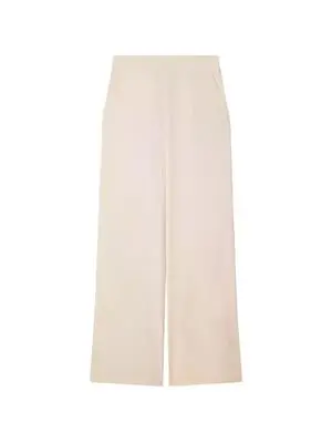 Patrizia Pepe Crepe Palazzo Pants - Pink