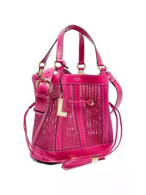 LANCEL Medium Premier Flirt Cut-out Bucket Bag - Pink