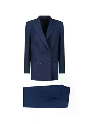 Tagliatore Jasmine Double-breasted Suit - Blue