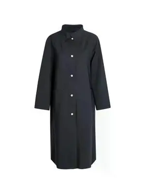 Herno Buttoned Coat With Patch Pockets
