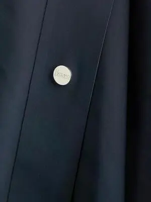 Herno Buttoned Coat With Patch Pockets