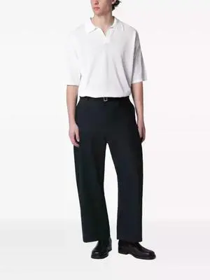 ROBERTO COLLINA Cotton Polo Shirt - White