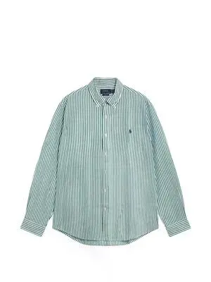 Polo Ralph Lauren Striped Woven Sport Shirt - Green