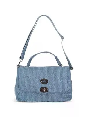 ZANELLATO Small Postina Satchel Bag - Blue