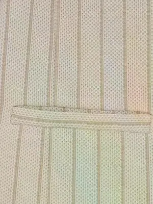 Max Mara Pinstripe Cotton Blazer - Neutrals