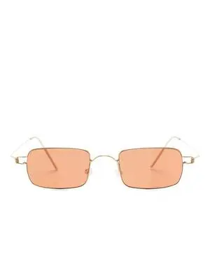 LINDBERG Rectangle Sunglasses - Gold
