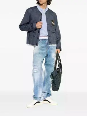 Dsquared2 Light Wash Denim Jogger Jeans - Blue