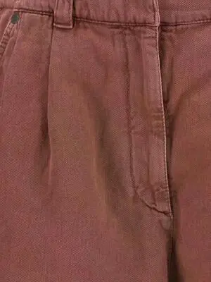 Brunello Cucinelli Pleated Bermuda Shorts - Brown