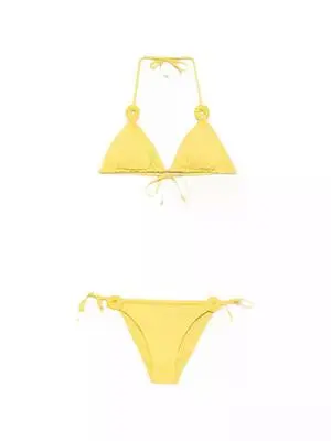 FISICO Ring-detail Bikini - Yellow