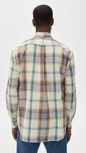 Gitman Bros Archive Madras Shirt
