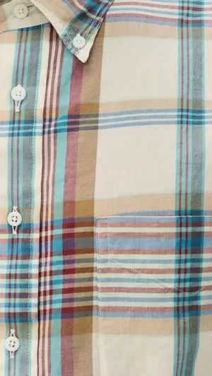Gitman Bros Archive Madras Shirt