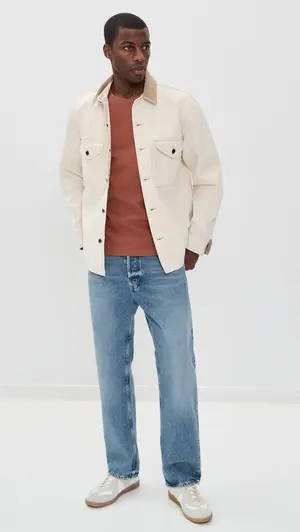 WAX LONDON Dean Tee - Rust