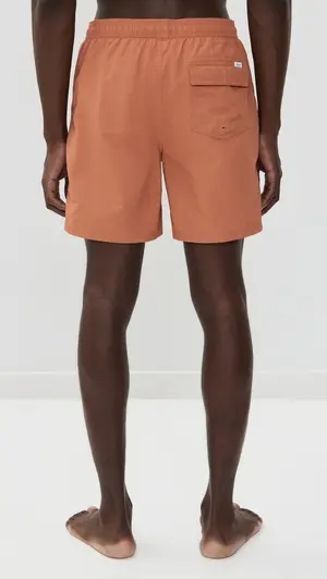 KATIN Volley Swim Trunks - Sunburn