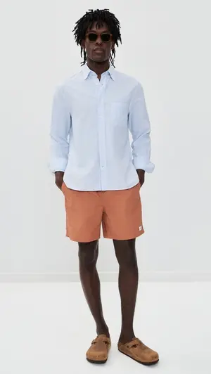 KATIN Volley Swim Trunks - Sunburn
