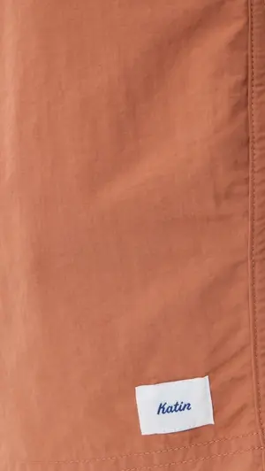 KATIN Volley Swim Trunks - Sunburn