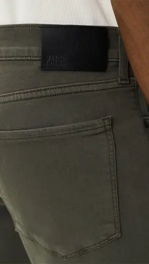 Paige Lennox Slim Stretch Jeans - River Moss