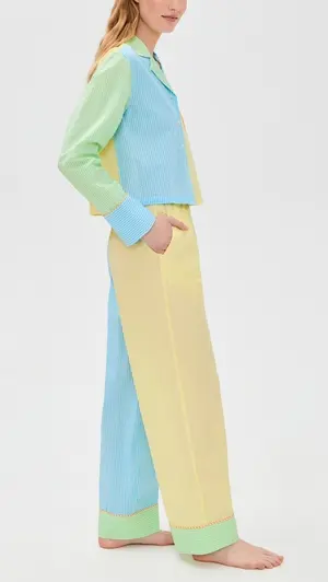 Polo Ralph Lauren Mixed Seersucker Pajama Set
