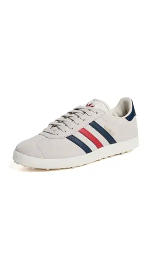 Adidas Gazelle Spikeless Golf Shoes - Alumina/indigo/scarlet