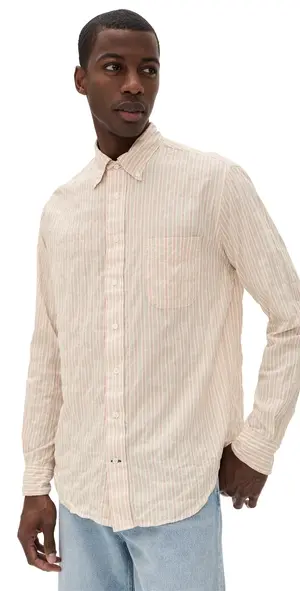 Gitman Bros Japanese Awning Stripe Shirt