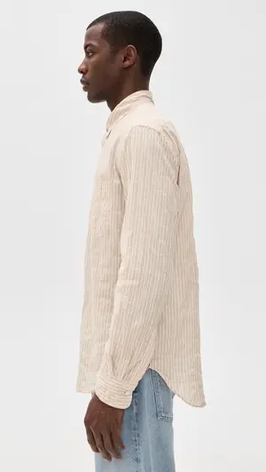 Gitman Bros Japanese Awning Stripe Shirt
