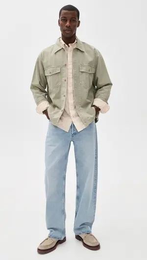 Gitman Bros Japanese Awning Stripe Shirt