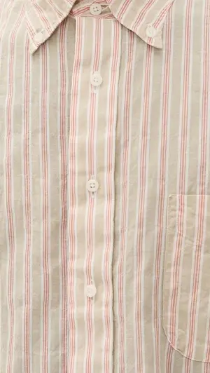 Gitman Bros Japanese Awning Stripe Shirt