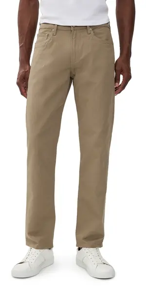 Citizens Of Humanity Elijah Stretch Linen Straight Jeans - Sand