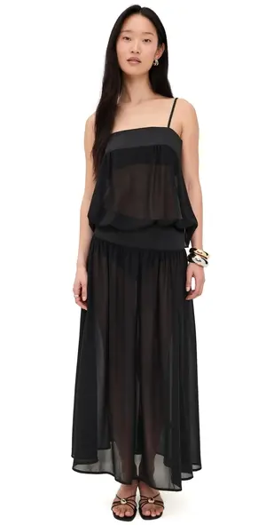 Lioness Gracia Maxi Dress - Noir