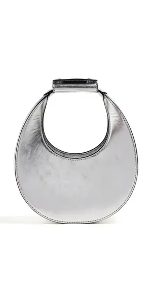 Staud Good Night Moon Bag - Silver