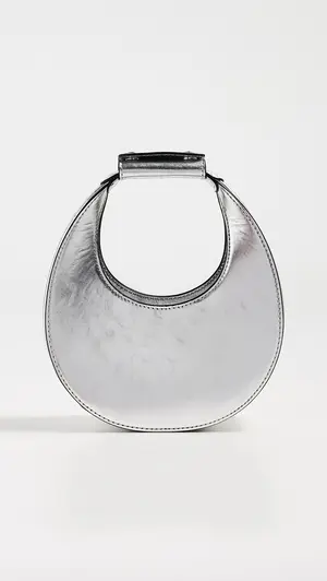Staud Good Night Moon Bag - Silver