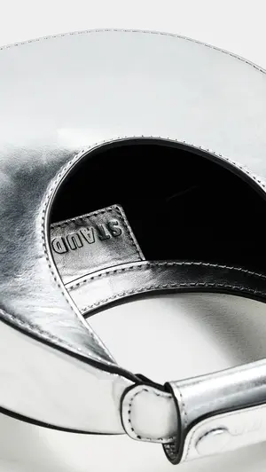 Staud Good Night Moon Bag - Silver