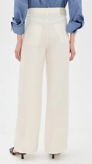 Citizens Of Humanity Brynn Drawstring Trousers - Vanilla